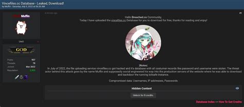 Daily Dark Web On Twitter Database Of Vincefiles Is Leaked This Dataset Includes Usernames