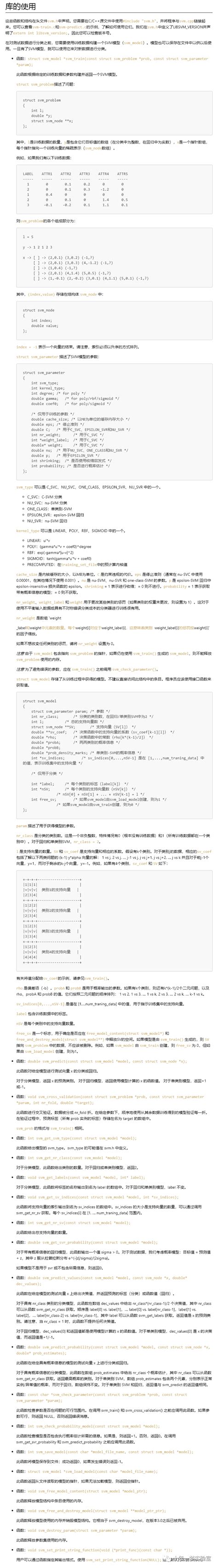 【机器学习】libsvm 简单使用示例（c） Csdn博客