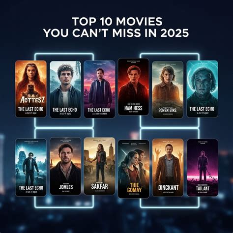 Top 10 Must See Movies Of 2025 Graphic Eagle