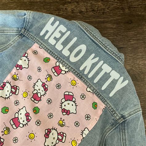 Hello Kitty Denim Jacket Ellenis Touch