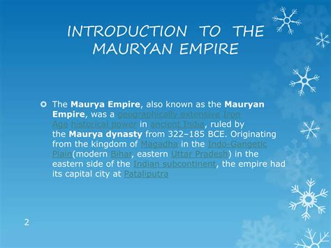 The Mauryan Empire Pptx