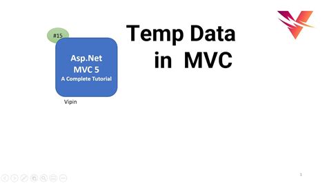 Tempdata In Mvc 5 Mvc Tutorial For Beginners In Net C Youtube
