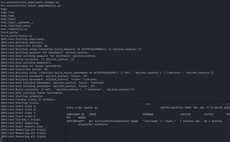 Trials Not Launching In Local Experiment Issue Google Fuzzbench GitHub