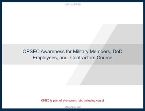 OPSEC Level I 2023 Patriot Enterprises Academy
