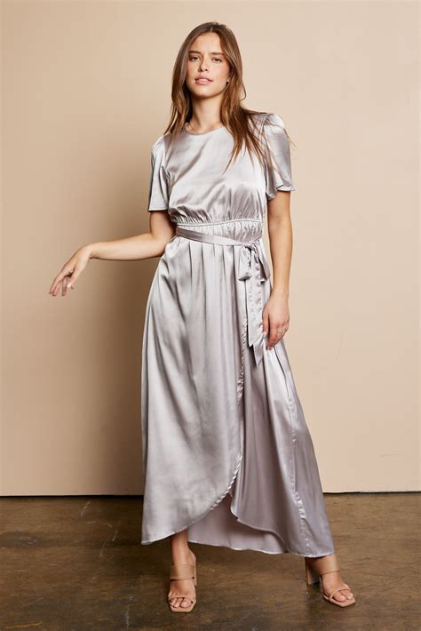 Bailey Modest Maxi In Gray A Closet Full Of Dresses