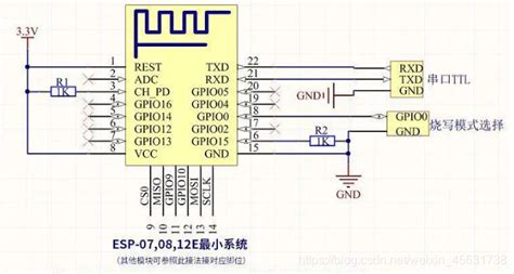 Esp8266 12f最小系统板程序烧录esp12f烧录接线 Csdn博客 Esp8266 12f最小系统板程序烧录esp12f烧录接线 Csdn博客