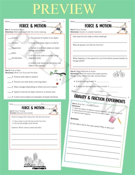 Force And Motion Exploring How Things Move By Tigerdaddy4 Tpt