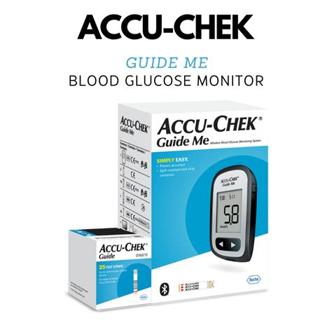 ACCU CHEK Guide ME Glucose Meter Accuchek Accu Chek Shopee Malaysia