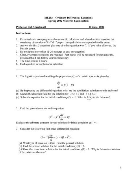 midterm exam