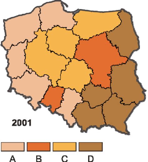 Groups Of Provinces Distinguished On The Basis Of Cluster Analysis