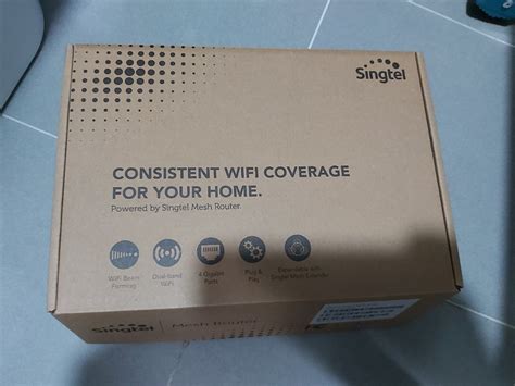 Singtel Mesh Router Computers And Tech Parts And Accessories Networking