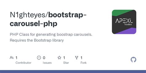 Github N1ghteyesbootstrap Carousel Php Php Class For Generating