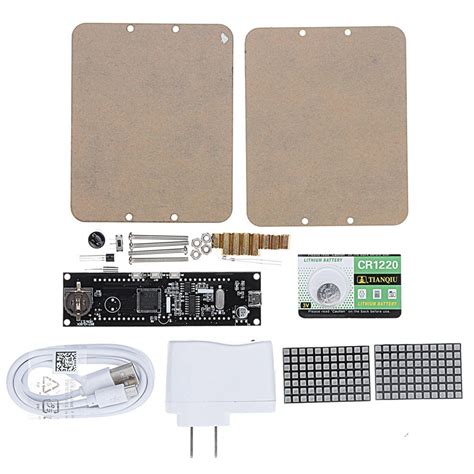 Diy Creative Gravity Sensor Clock Programmable Smart Clock Kit