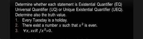 Answered Determine Whether Each Statement Is… Bartleby