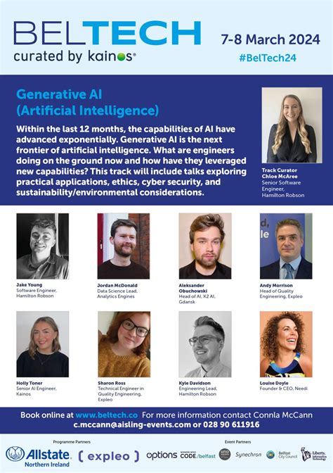 Graeme Clarke On Linkedin Beltech Is Coming Soon On The 7th Of March