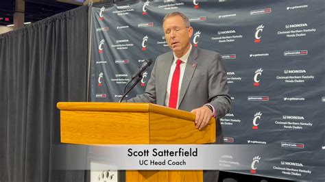 Scott Satterfield Opening Press Conference Part Four All Bearcats