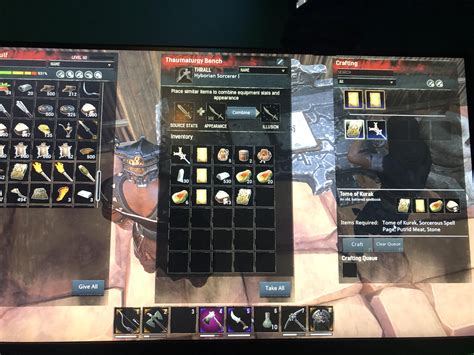 How Do I Upgrade The Tome Of Kurak It Doesnt Let Me R ConanExiles