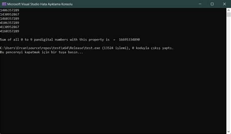 Sub String Divisibility Project Euler Problem 43