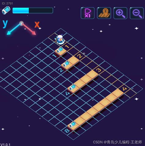 icode国际青少年编程竞赛 python 1级训练场 多变量应用 icode多变量应用答案 csdn博客