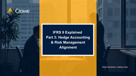 Ifrs 9 Explained Part 3 Hedge Accounting And Risk Management Alignment