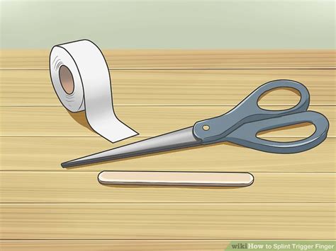 5 Ways To Splint Trigger Finger WikiHow