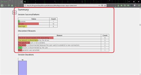 how to generate wifi diagnostic report on windows 10