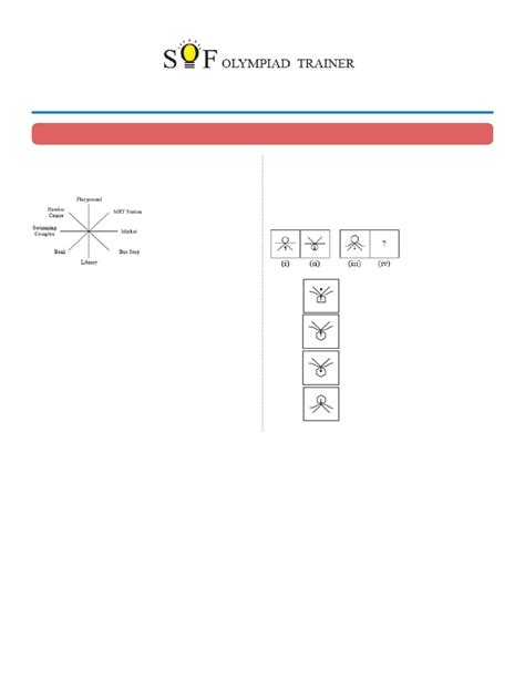 Imo Level 1 Mock Test 5 Class 5answer Pdf Euclidean Geometry