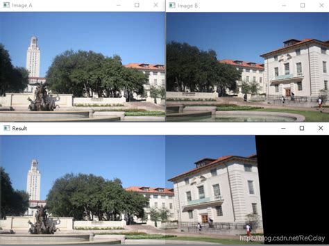 【computer Vision实战】一、使用opencv进行图像全景拼接（基于python3）python Opencv将两个尺寸不一样的