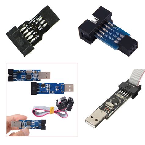 Pin Convert To Pin Adapter Board USBASP AVRISP USBISP Programmer USB STK EBay
