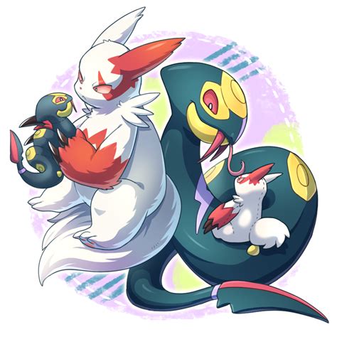 Zangoose And Seviper Pokemon Drawn By Amaneko5 Danbooru