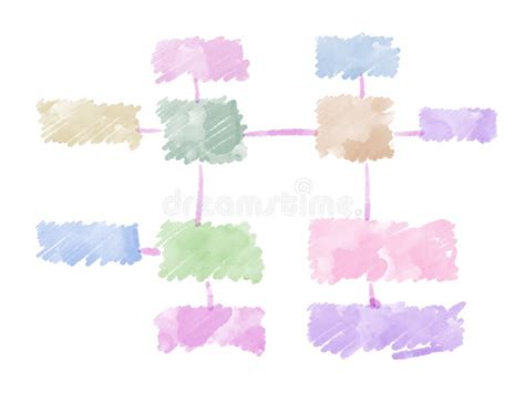 Mind Mapping Presentation Of Connection Stock Illustration Illustration Of Square Circle