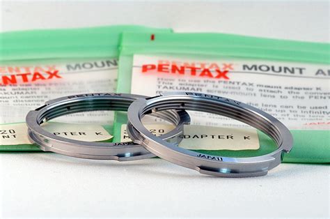 Genuine Pentax M42 to K-Mount Adapters (2) (Worldwide) - PentaxForums.com