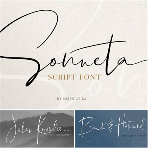 Sonneta Script Free Download