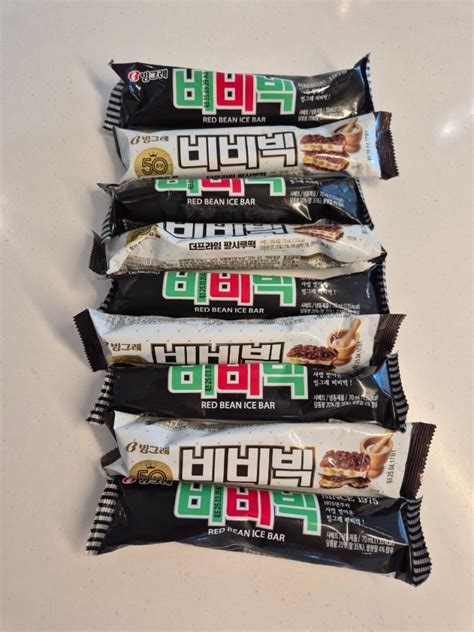 비비빅 50주년 팥시루떡 신제품 출시 맛비교 추천 네이버 블로그