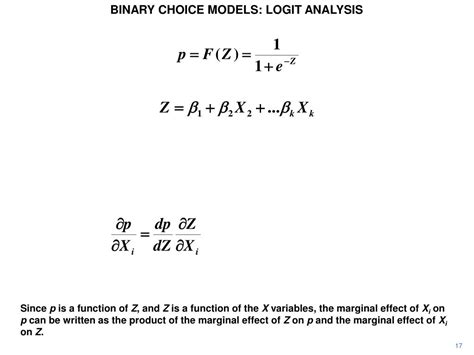ppt binary choice models logit analysis powerpoint presentation