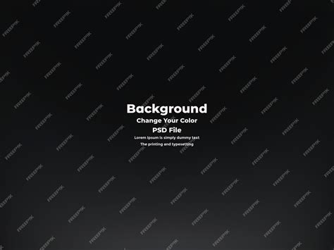 Psd 추상적인 검은색 그라디언트 배경 빈 어두운 텍스처 벽지 프리미엄 Psd 파일