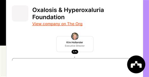 Oxalosis And Hyperoxaluria Foundation The Org