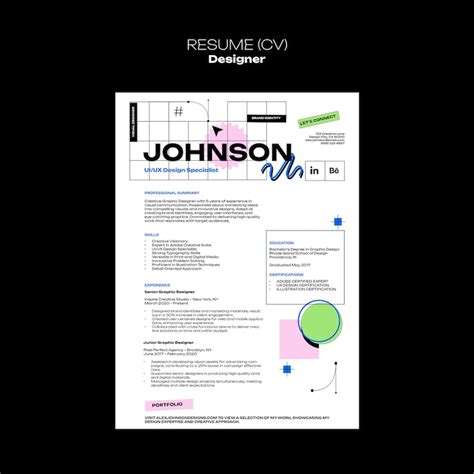 이력서 디자인 서식 파일 Psd 개 이상의 고품질 무료 Psd 템플릿 다운로드 가능 Freepik