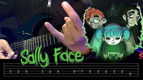 Como Tocar Sally Face Radio Tune Killin Cover Guitar Youtube