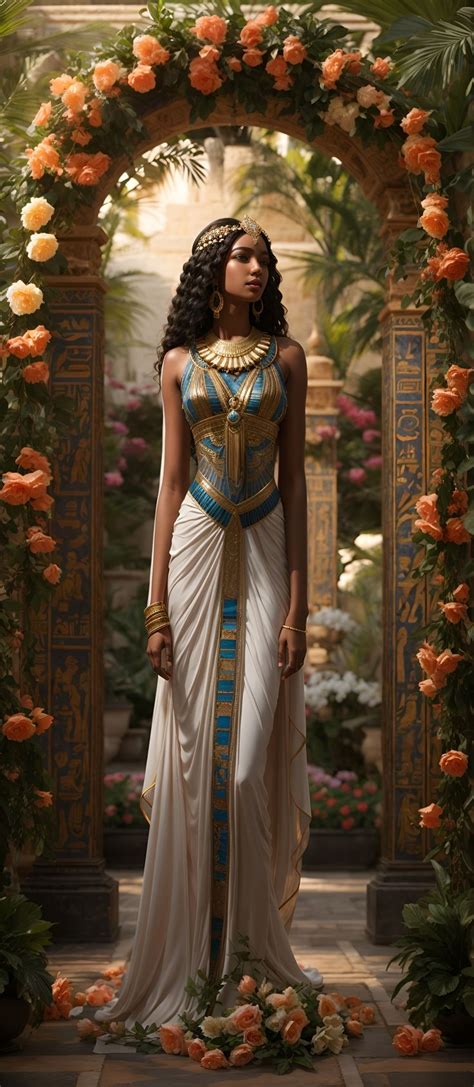 Egyptian Princess Egyptian Women Egyptian Fashion Ancient Egyptian