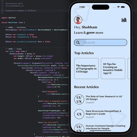 Article Reading App Using Swiftui Riosdev