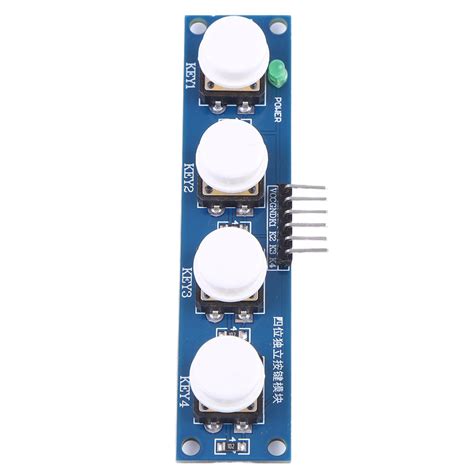 4 Key Touch Button Module With Led And Hat For Arduinoraspberry Pimcu Digital Output Built In