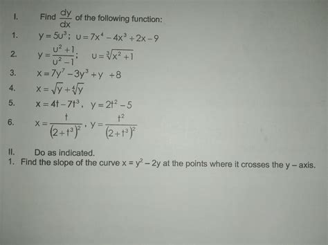 Solved Differentiation Of Chain Rule Inverse And Parametic Functions Course Hero Solved Differentiation Of Chain Rule Inverse And Parametic Functions Course Hero