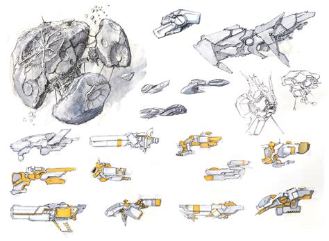Artstation Spaceships 2
