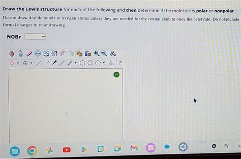 Draw The Lewis Structure Of The Following Then Determine The Molecule