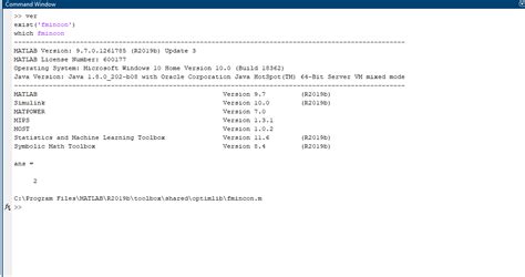 matpower 7 installation error on matlab 2019a unrecognized function or
