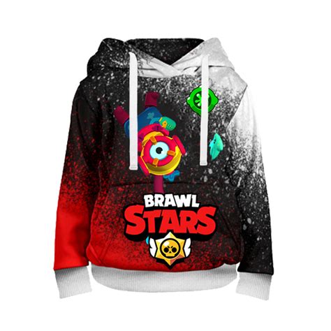 Gadgets Phat Splatter Brawl Stars Otis Hoodie Brawl Stars