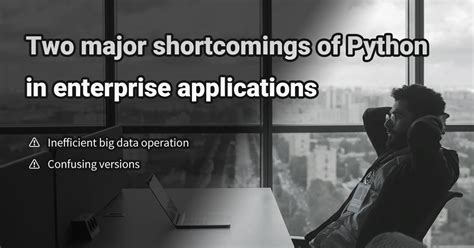 Two Major Shortcomings Of Python In Enterprise Applications By Esproc Spl Medium
