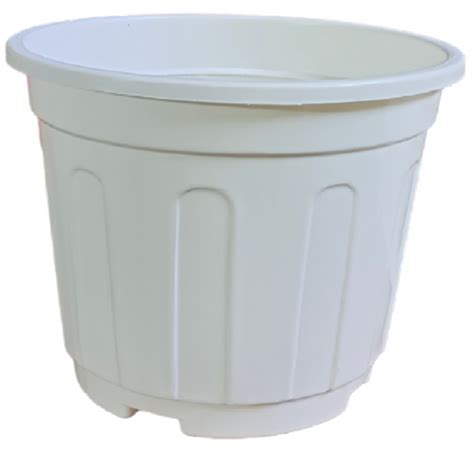 6 Inch Nuresry Pot White Colour