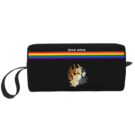 Косметичка женская ЛГБТ GLBT, дорожный органайзер для туалетных ...